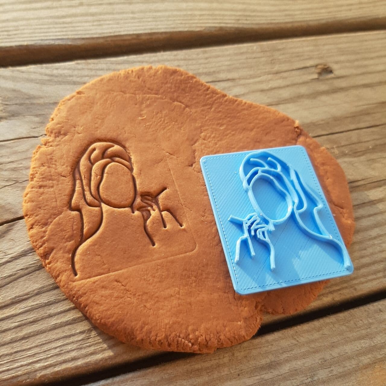 Woman Face Clay Stamps Female Body Embossing Stamp Polymer - Etsy