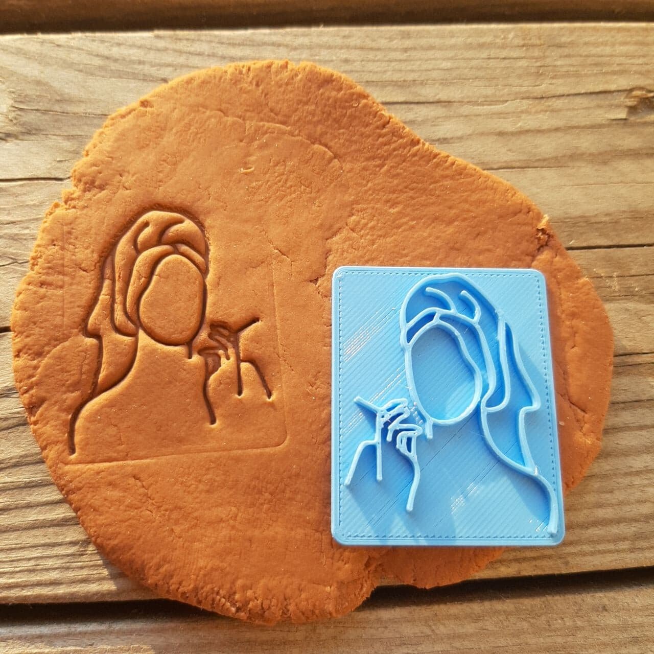 Woman Face Clay Stamps Female Body Embossing Stamp Polymer - Etsy