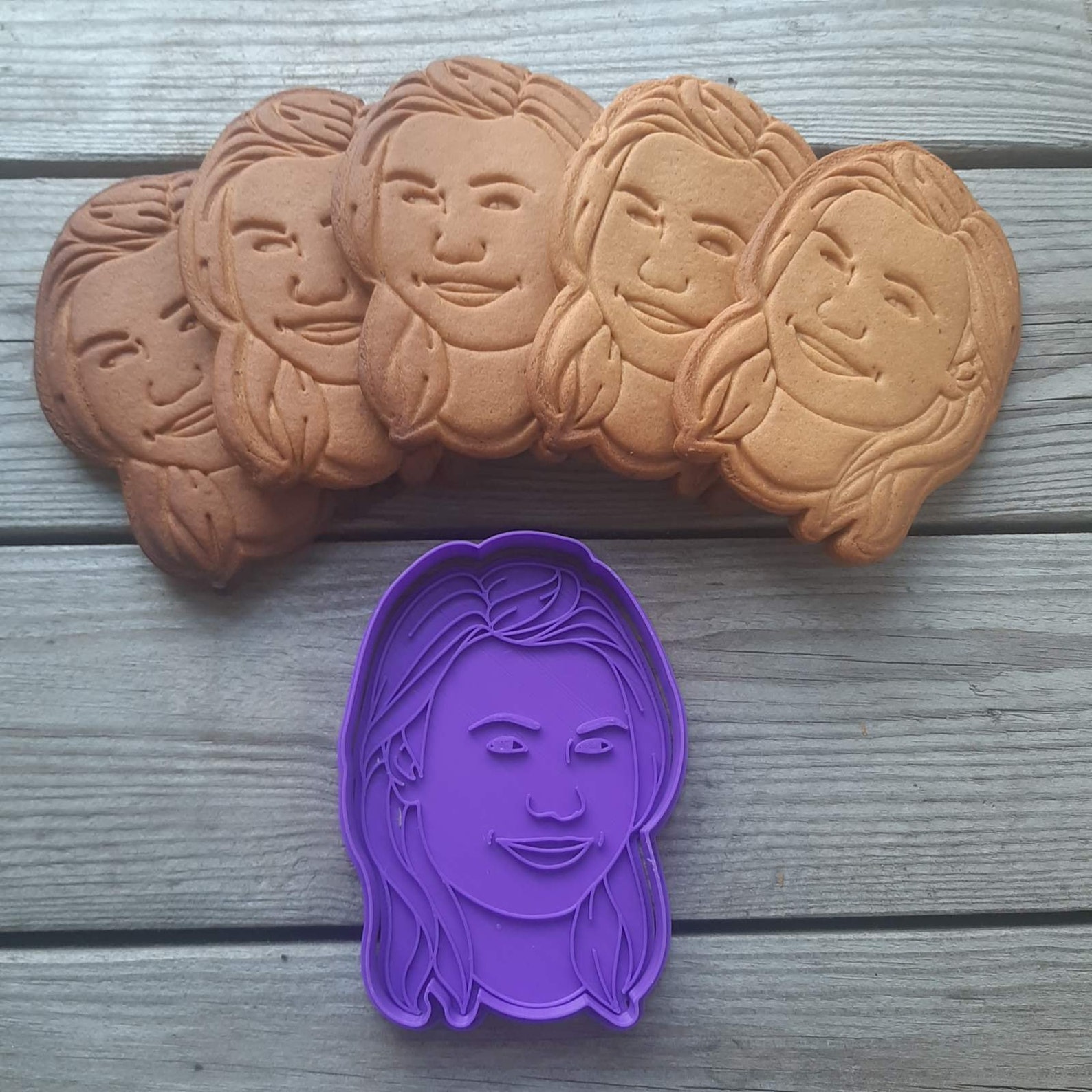 Custom Cookie Cutter Custom Face Cookie Cutter Custom Shape - Etsy