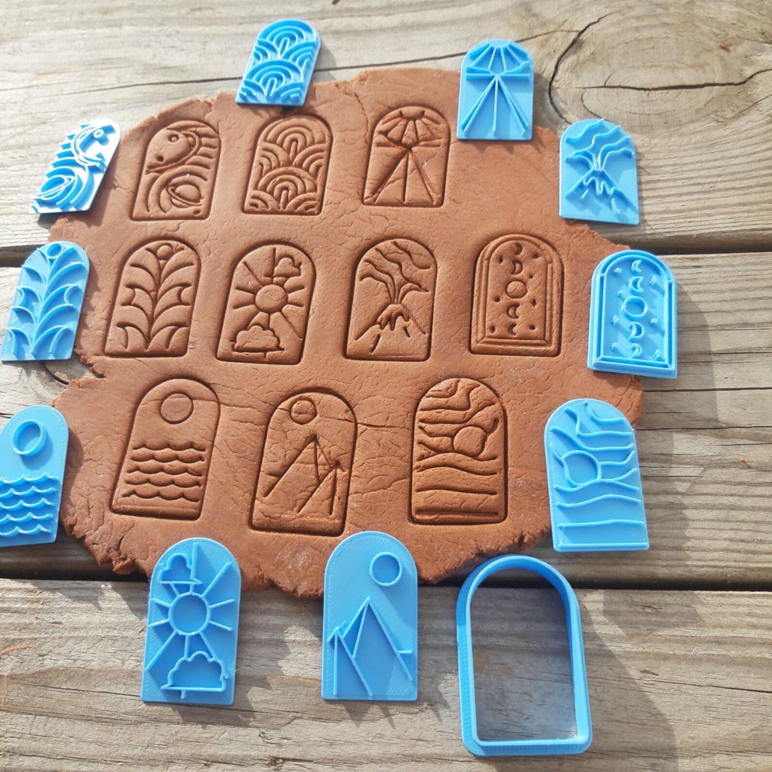 Arch cutter for handmade earrings jewelry making polymer clay | Etsy