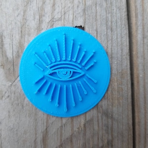 Evil Eye Embosser Stamp, Polymer Clay Seeing Eye Stamp, Bohemian ...