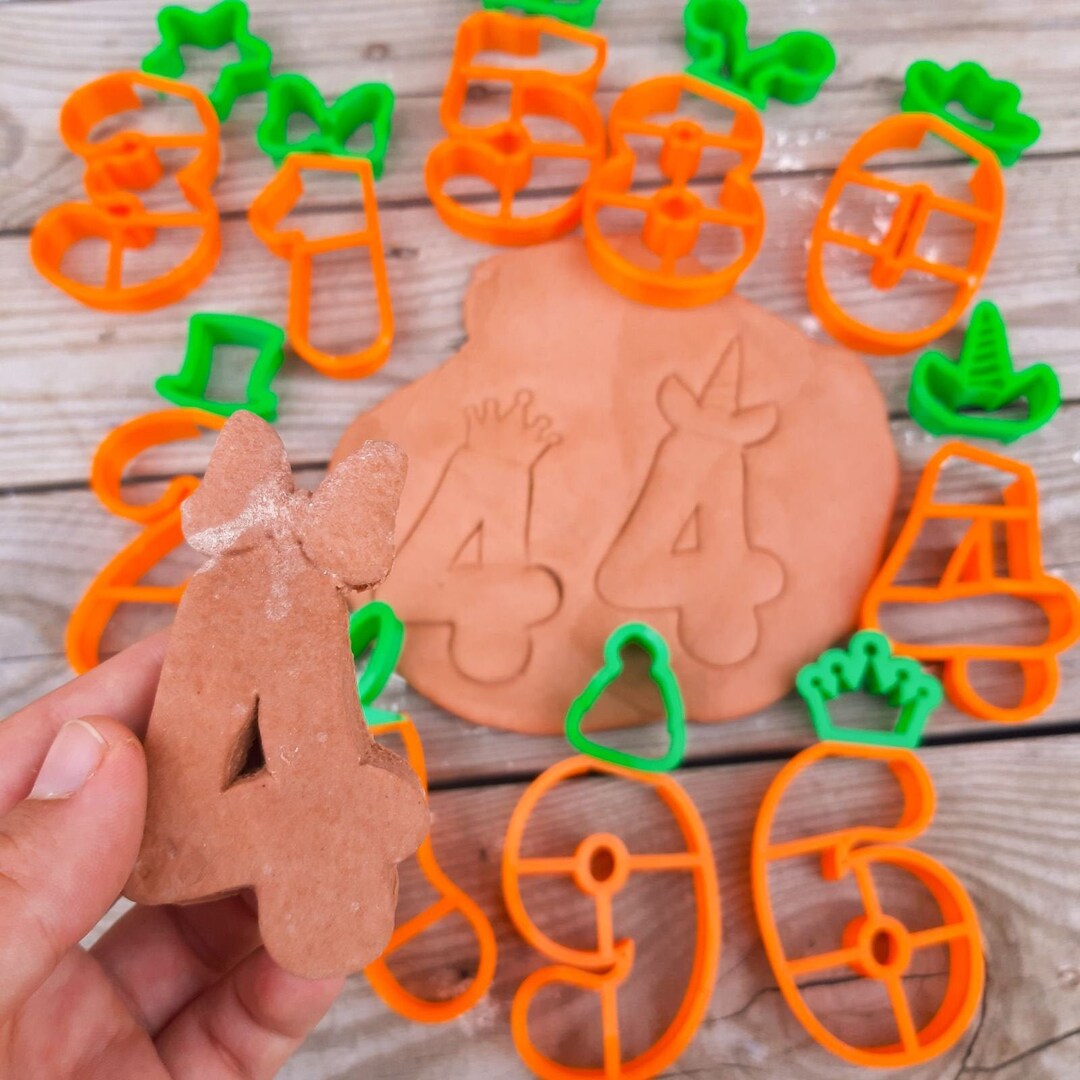 Number Cookie Cutters Full Set 0-9, Number Cookie Cutter Set, Number ...