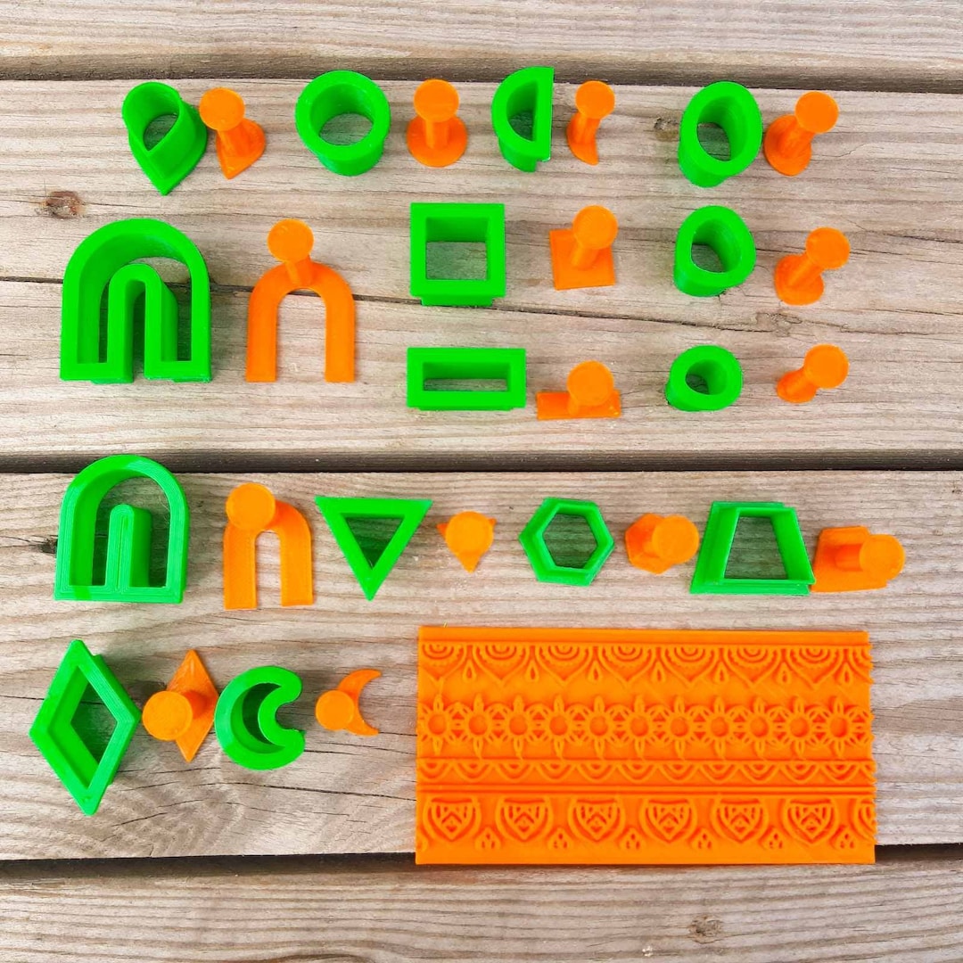 Polymer Clay Cutter Starter Kit – Beginner Earring Making Set With ...