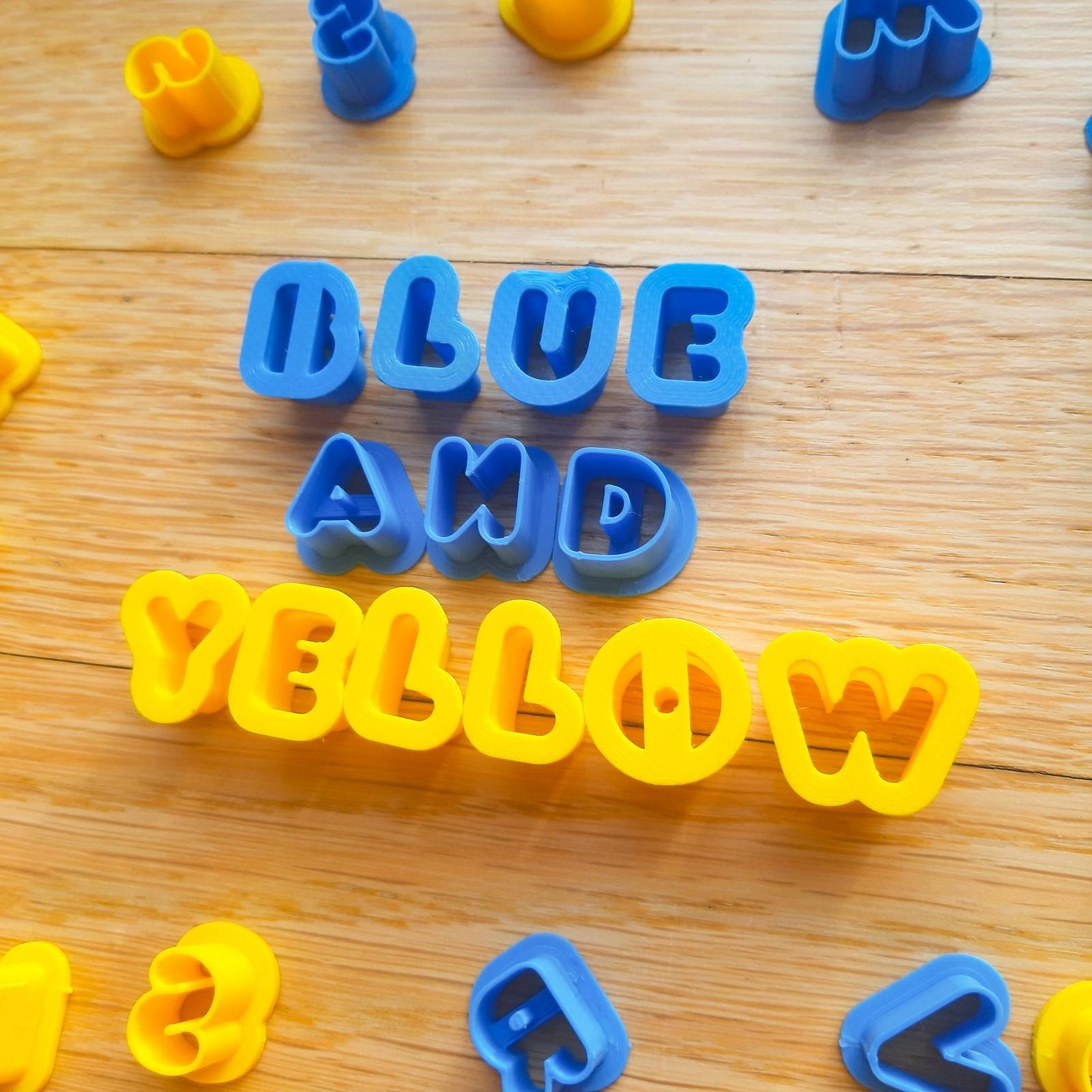 Mini Tiny Alphabet Letters Polymer Clay Cutter Miniature | Etsy