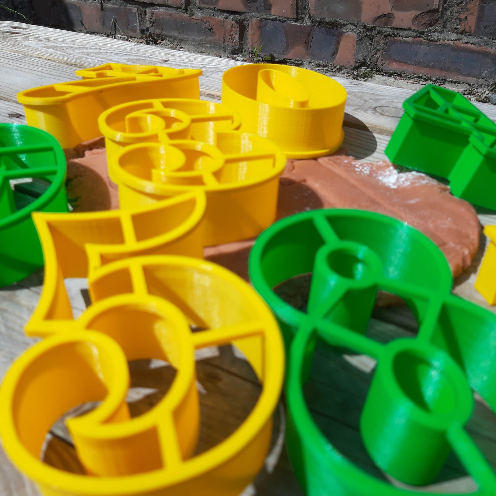 Extra Large Number Cookie Cutter Set Numbers Full Set 0-9 - Etsy