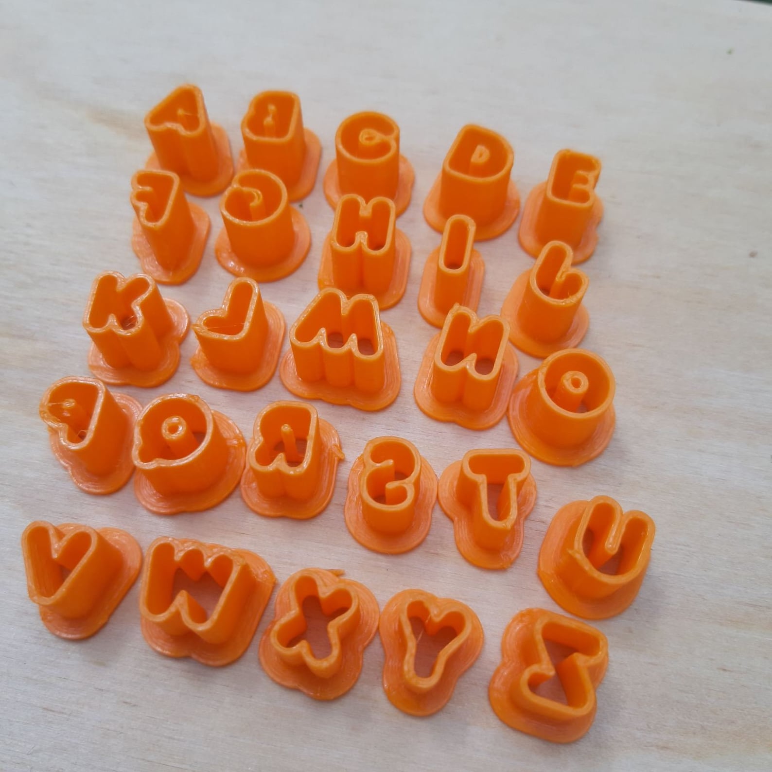 Alphabet Cutters Clay ABC Cutters for Fondant Mini Tiny - Etsy