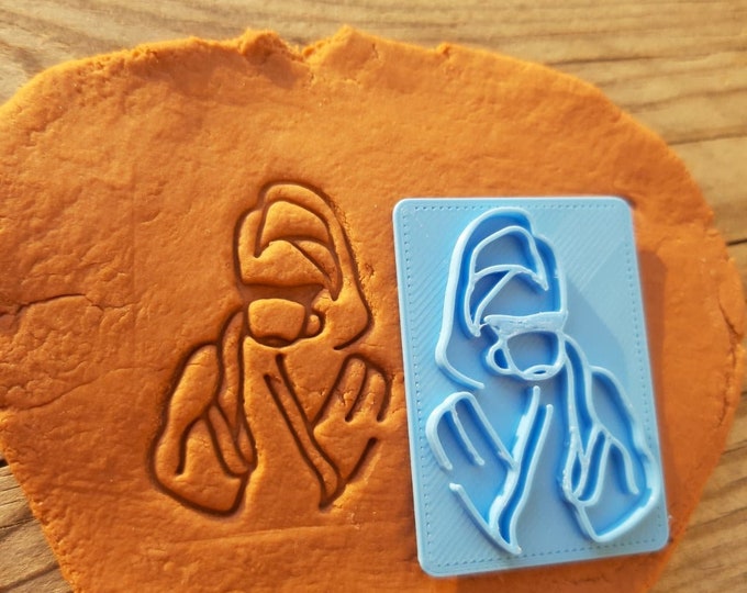 Female Body Clay Stamp Women Clay Stamp Womans Body Polymer | Etsy