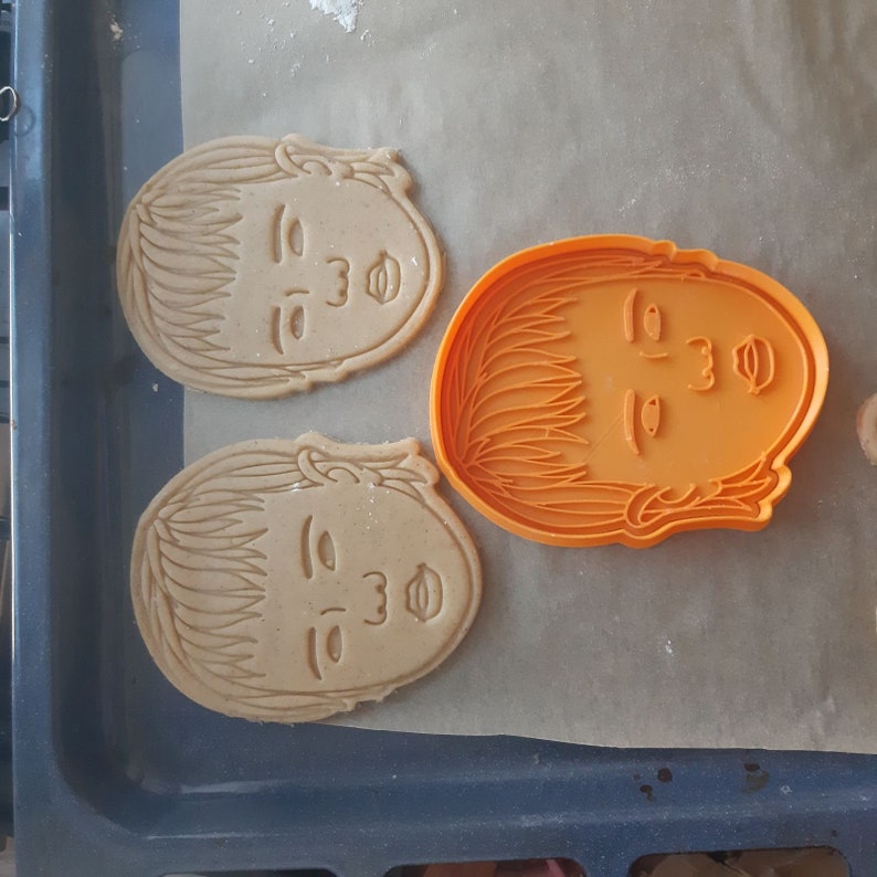 Baby Face Portrait Cookie Cutter for Birthday Decorations and - Etsy