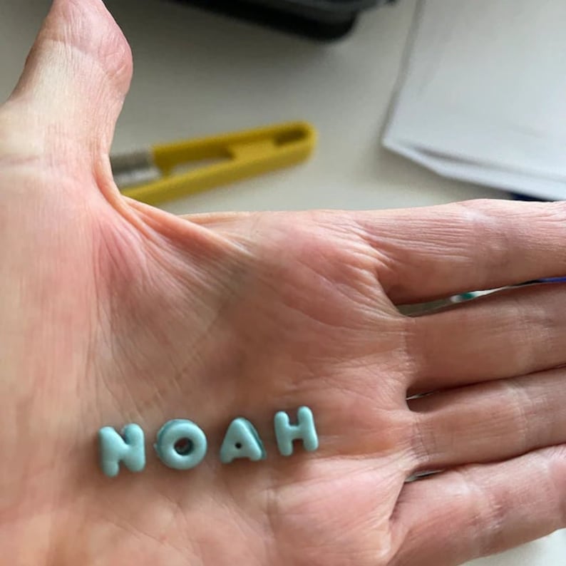 Mini Tiny Alphabet Letters Polymer Clay Cutter Miniature | Etsy