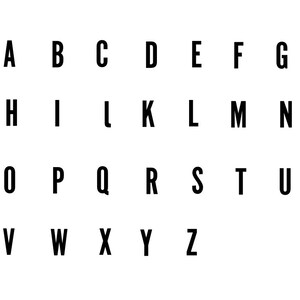 Mini Letter Cutters Alphabet Polymer Clay Cutter, Miniature English ...