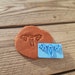 Uterus Clay Emboss Stamp, Bohemian Feminist Polymer Clay Stamp, Female ...