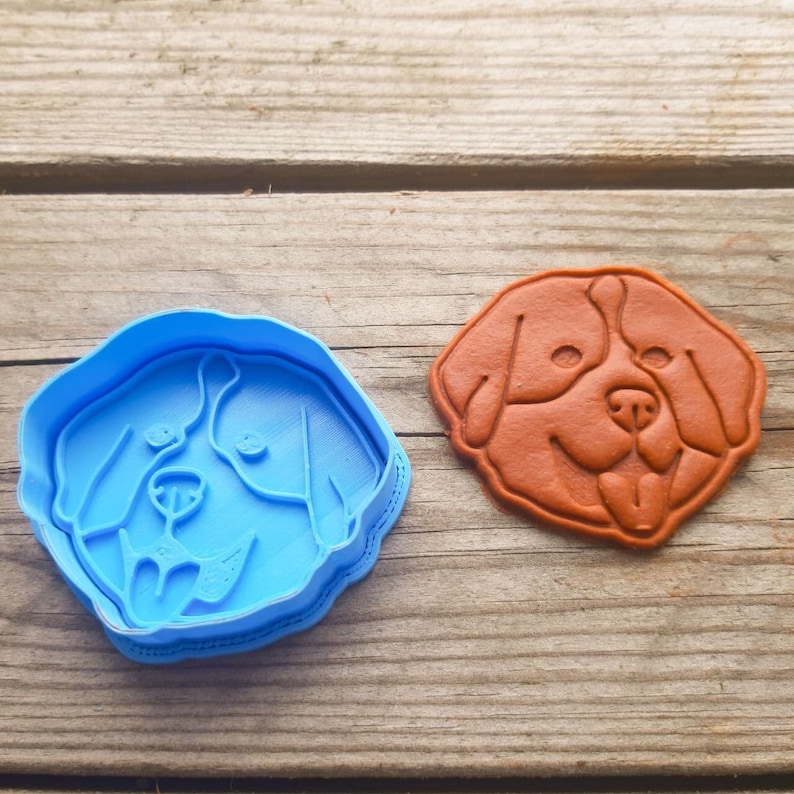 Berner Cookie Cutter Berner Mom Gift Berner Dog Face Cookie - Etsy