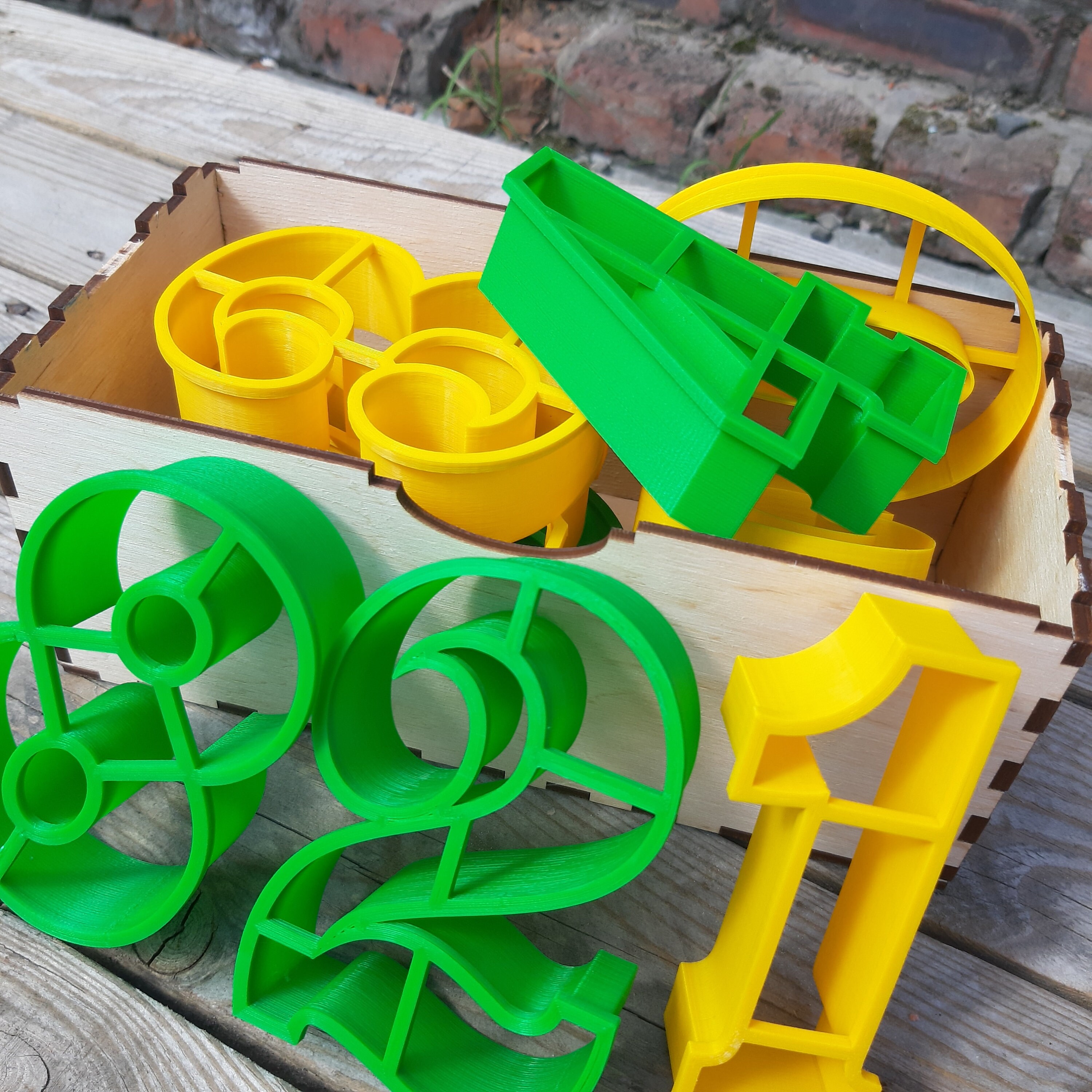 Extra Large Number Cookie Cutter Set Numbers Full Set 0-9 | Etsy