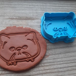 Persian Cat Cookie Cutter Set, Cat Cookie Cutter, Animal Icing ...