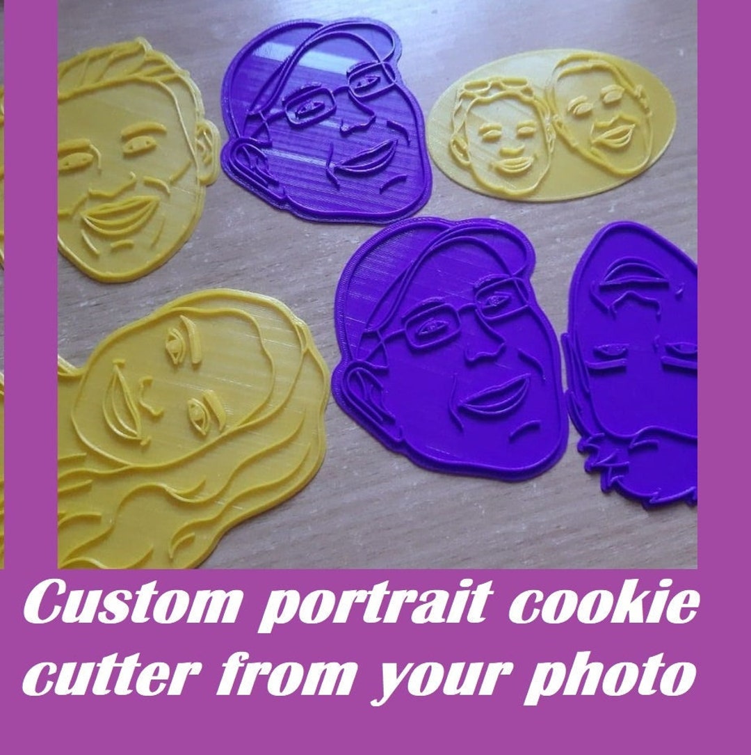 Personal Cookies That Look Like You, Custom Cookie Cutter From Picture ...