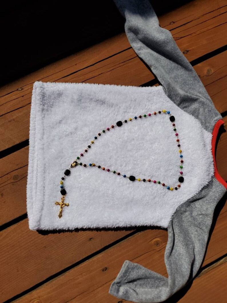 Rainbow Rosary - Etsy