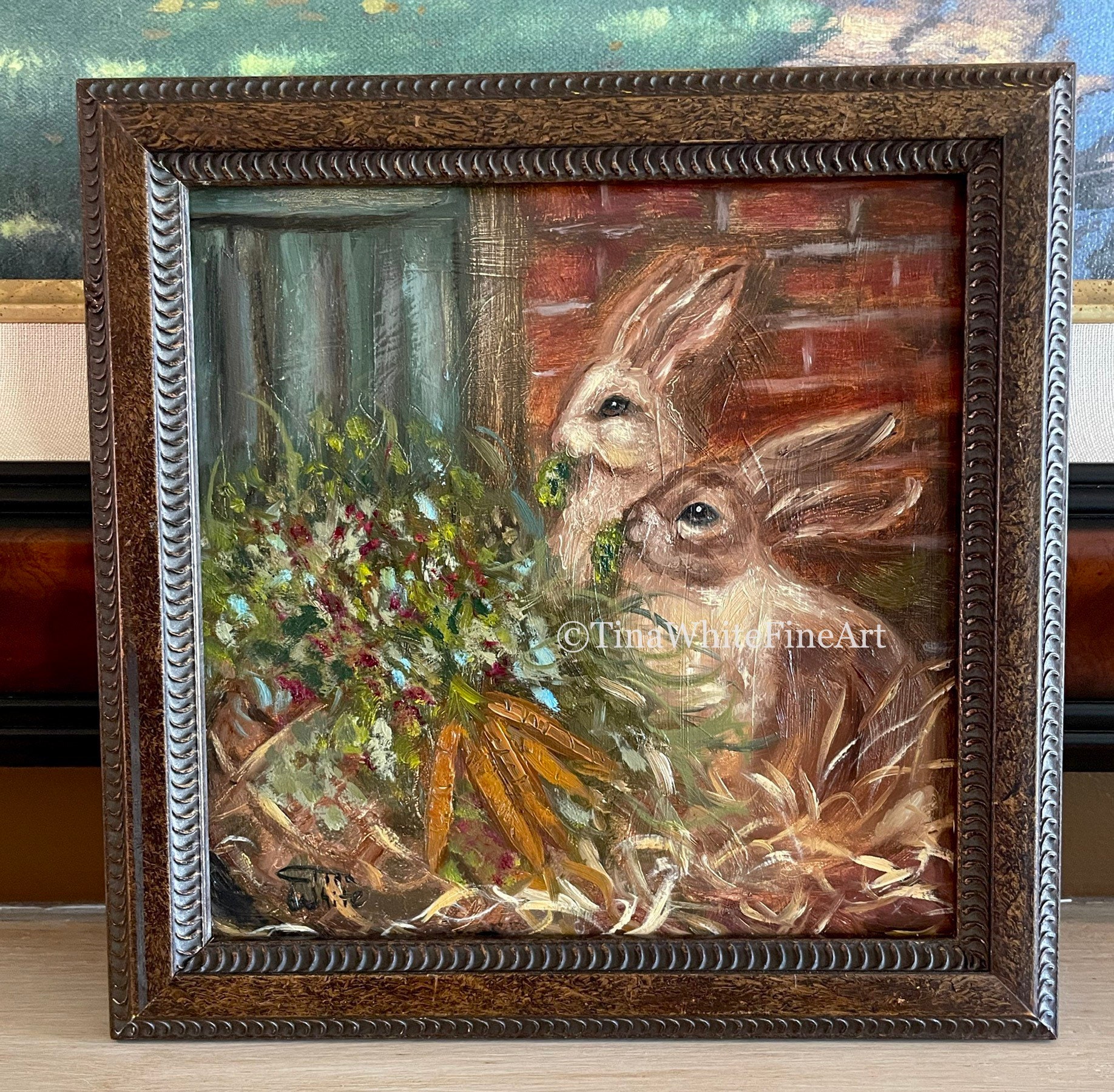 Rabbit Oil Paintings