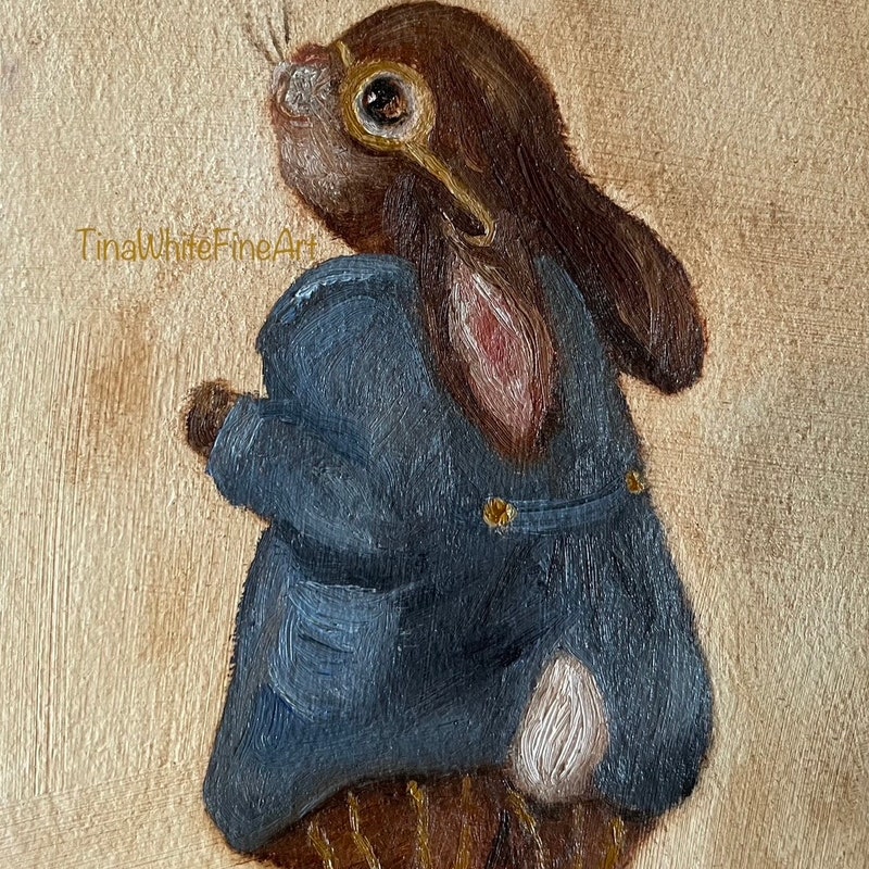 Bunny Rabbit Art - Etsy
