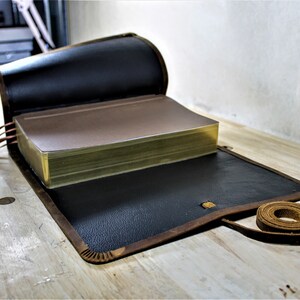 KJV Journaling Bible - Rustic Leather - Etsy