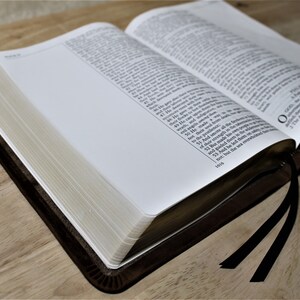 KJV Journaling Bible - Rustic Leather - Etsy