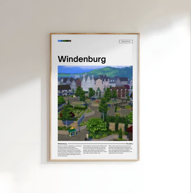 The Sims 4 Windenburg Digital Download | Memories of a Sim |minimal ...