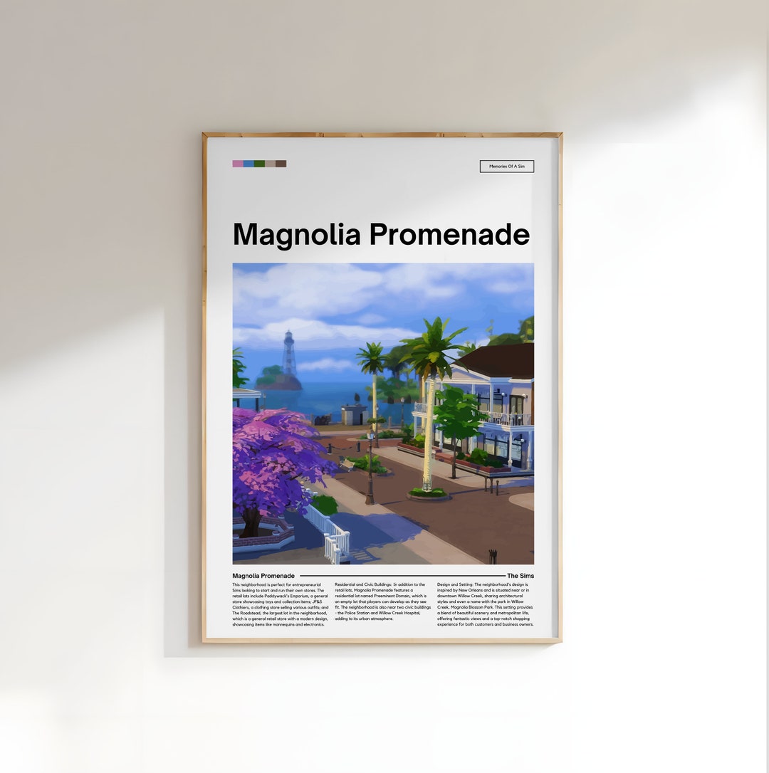 The Sims 4 Magnolia Promenade Digital Download | Memories of a Sim ...