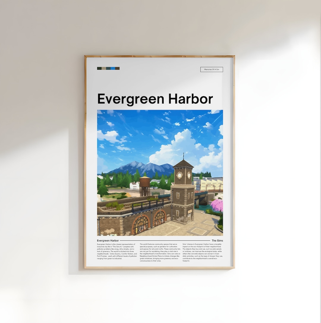 The Sims 4 Evergreen Harbor Digital Download | Memories of a Sim ...