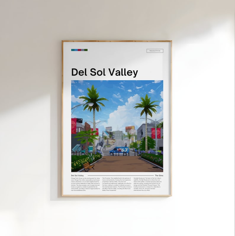 The Sims 4 Del Sol Valley Digital Download Memories of a Sim minimal ...