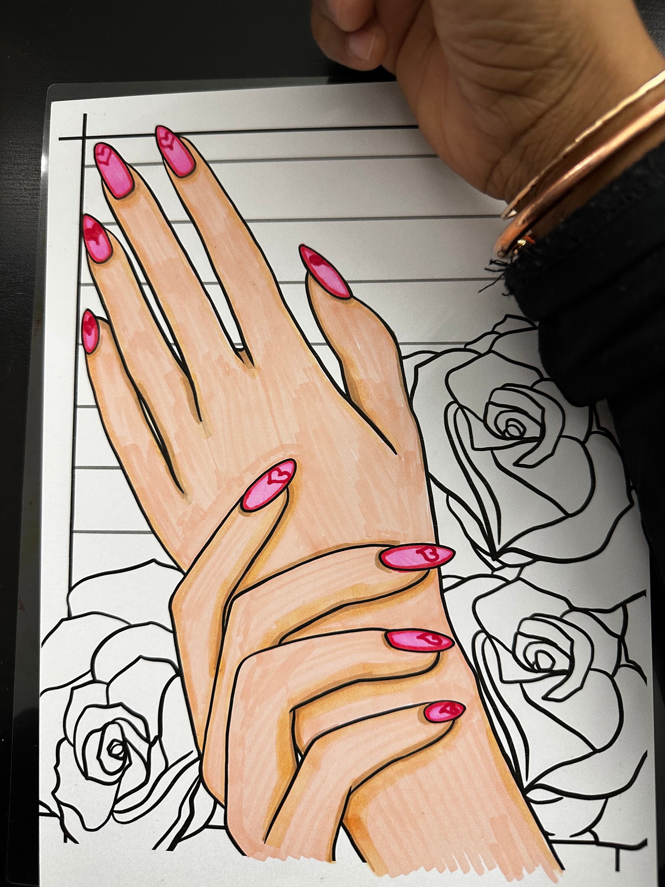 COSMETOLOGY Basics | NAIL ANATOMY | Coloring Page | Study Guide ...