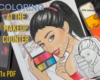 Store Coloring Page - Etsy Hong Kong