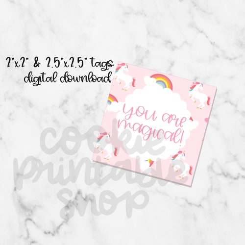 You Are One Smart Cookie Valentine Tag Printable School - Etsy