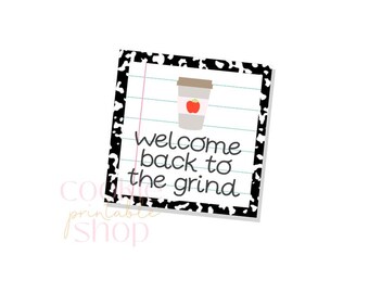 Back to the Grind Tags - Etsy