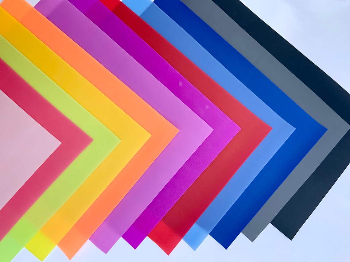 Jelly Sheets, Transparent Sheets, Vinyl Sheets, DIY Hairbows, Bow ...