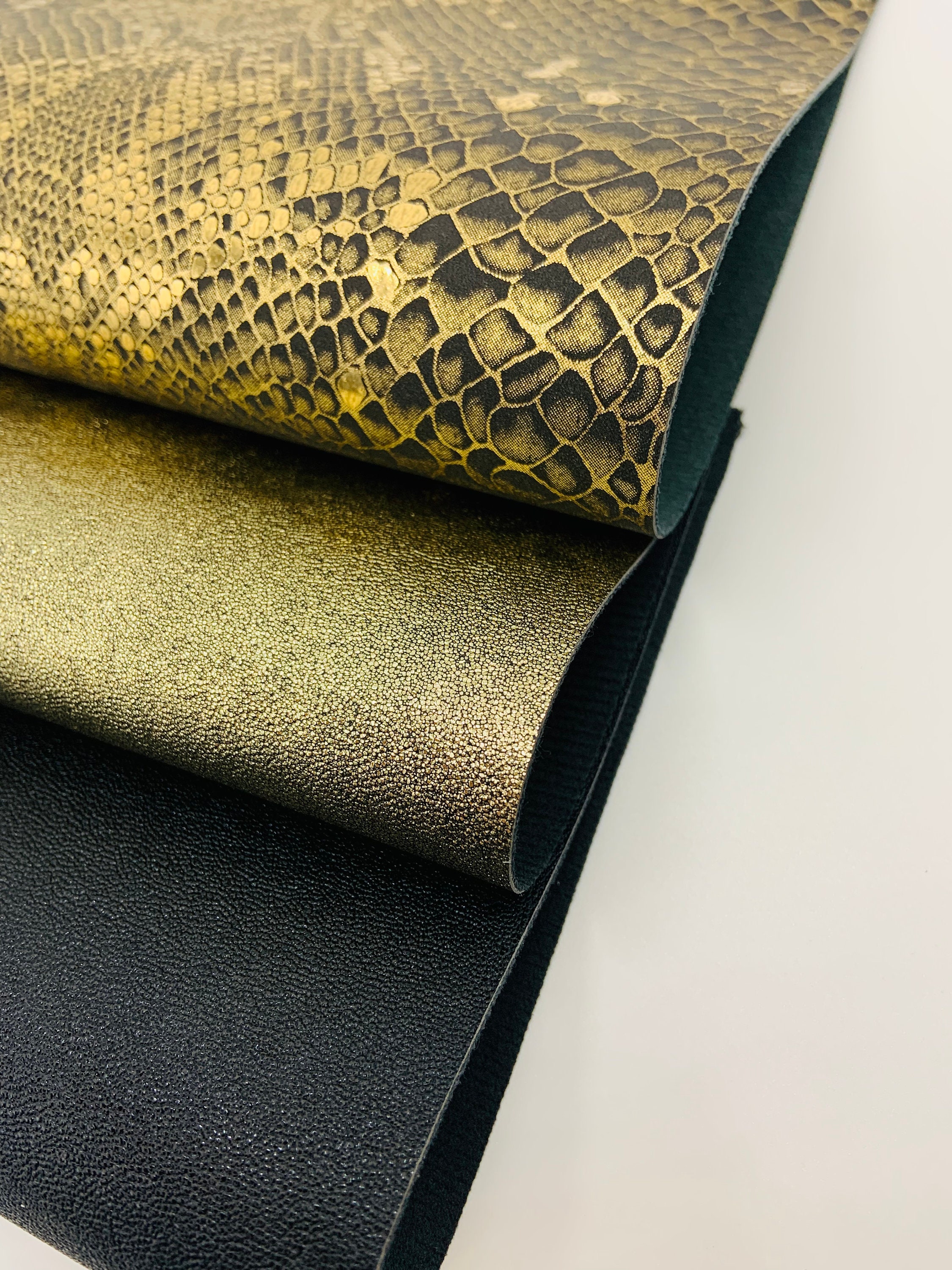 Snake Faux Leather Sheet, Snake Print, Faux Leather Sheets, Leather ...