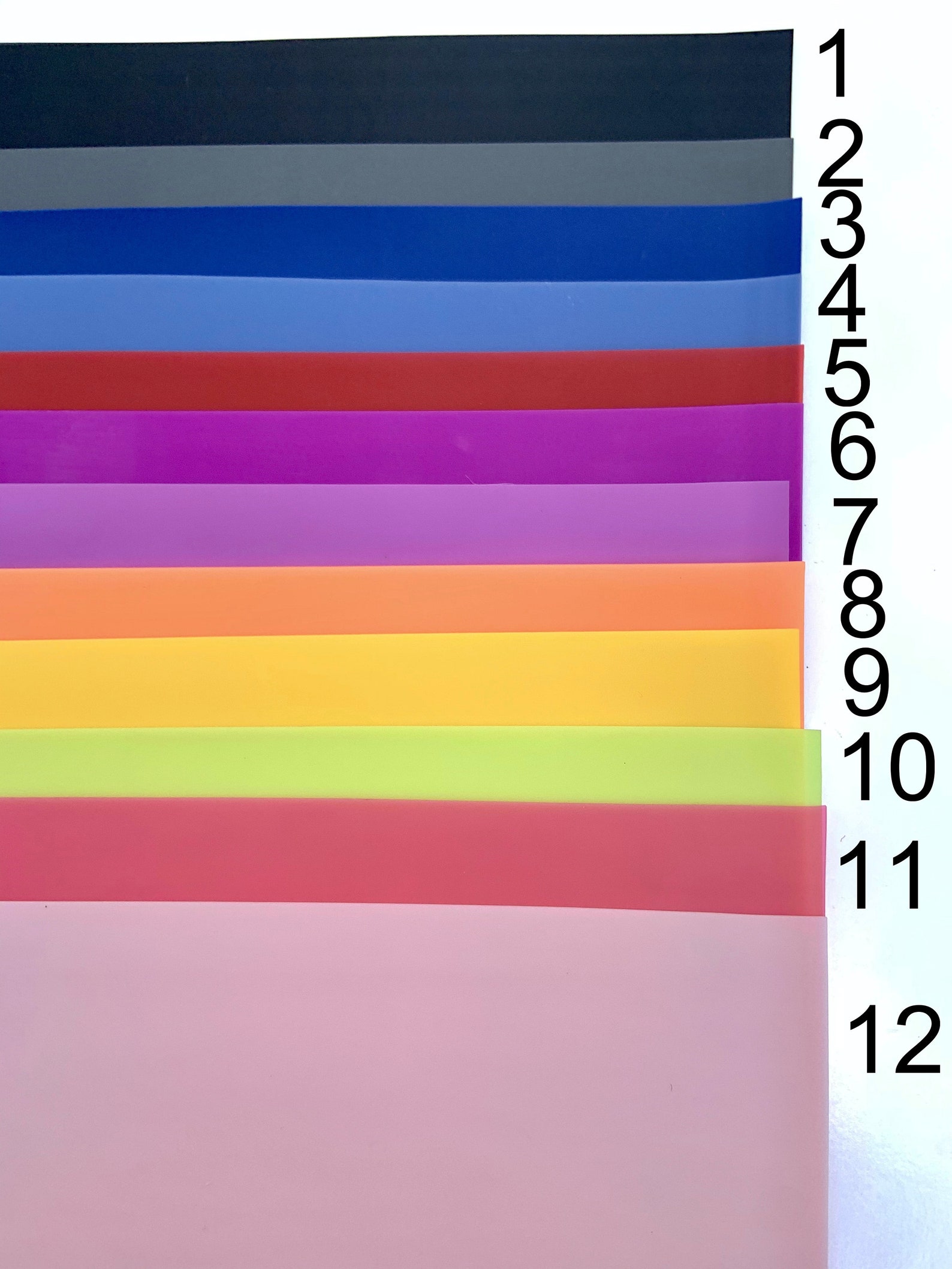 Jelly Sheets, Transparent Sheets, Vinyl Sheets, DIY Hairbows, Bow ...