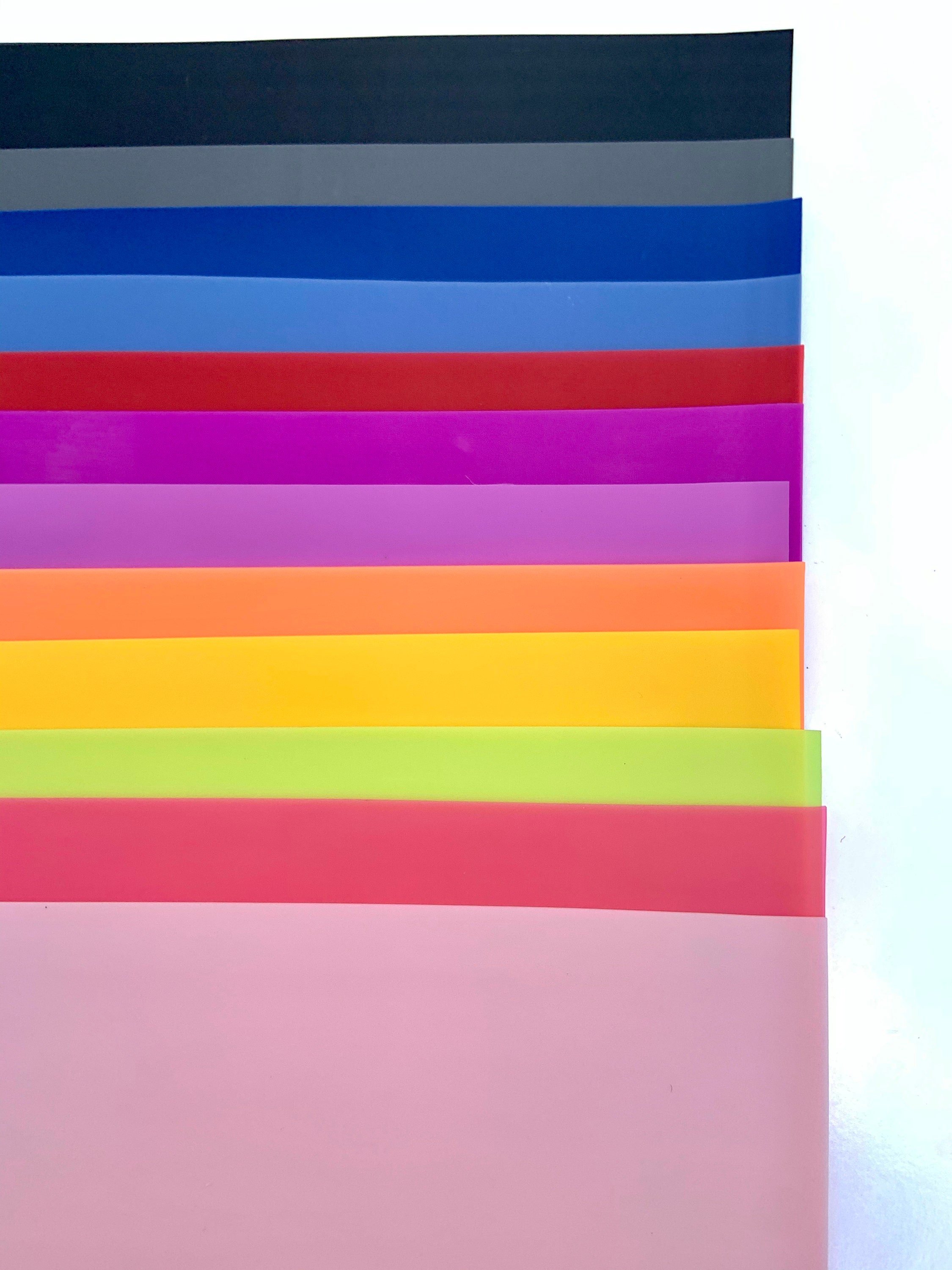 Jelly Sheets, Transparent Sheets, Vinyl Sheets, DIY Hairbows, Bow ...