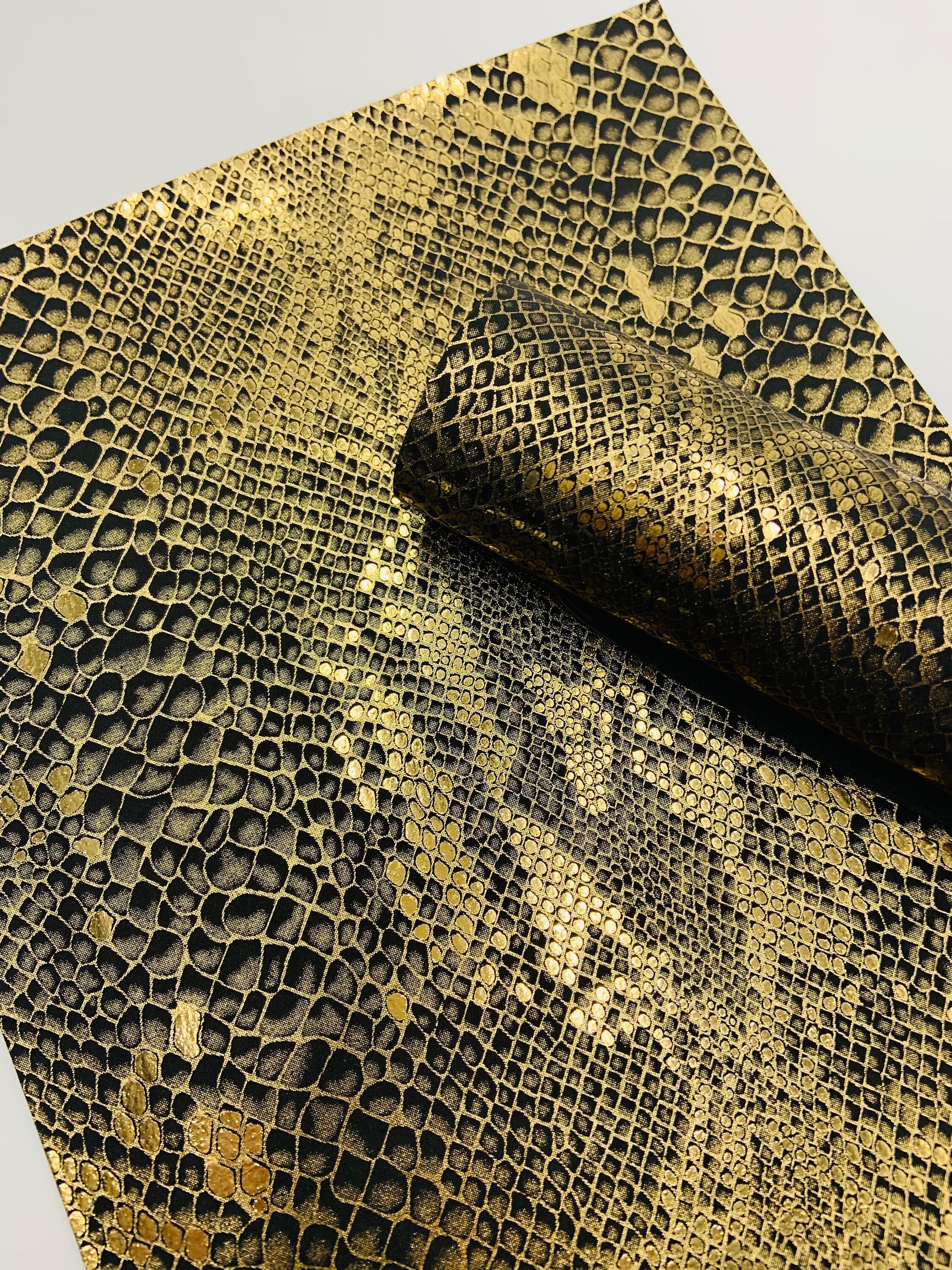 Snake Faux Leather Sheet, Snake Print, Faux Leather Sheets, Leather ...
