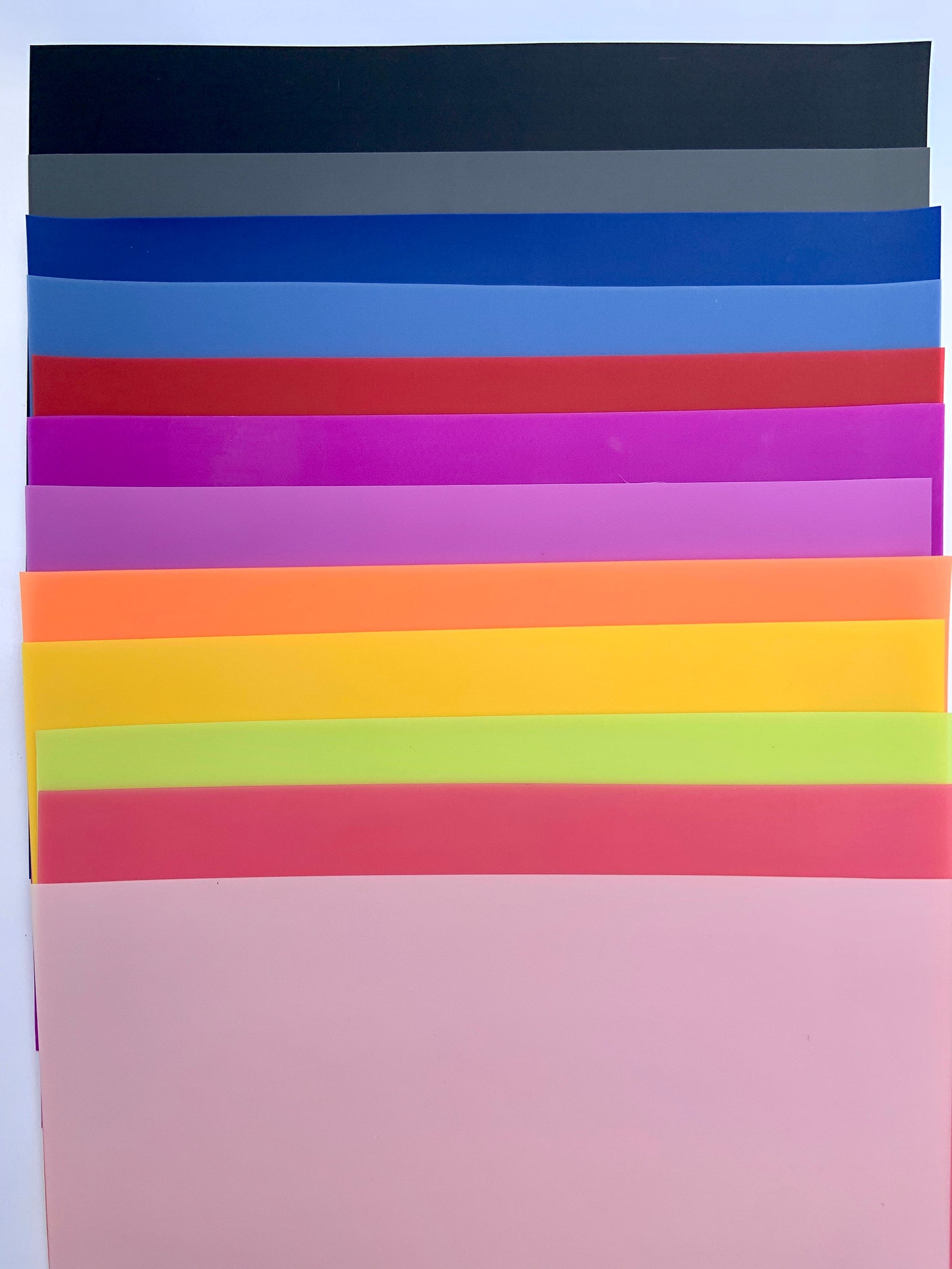 Jelly Sheets, Transparent Sheets, Vinyl Sheets, DIY Hairbows, Bow ...