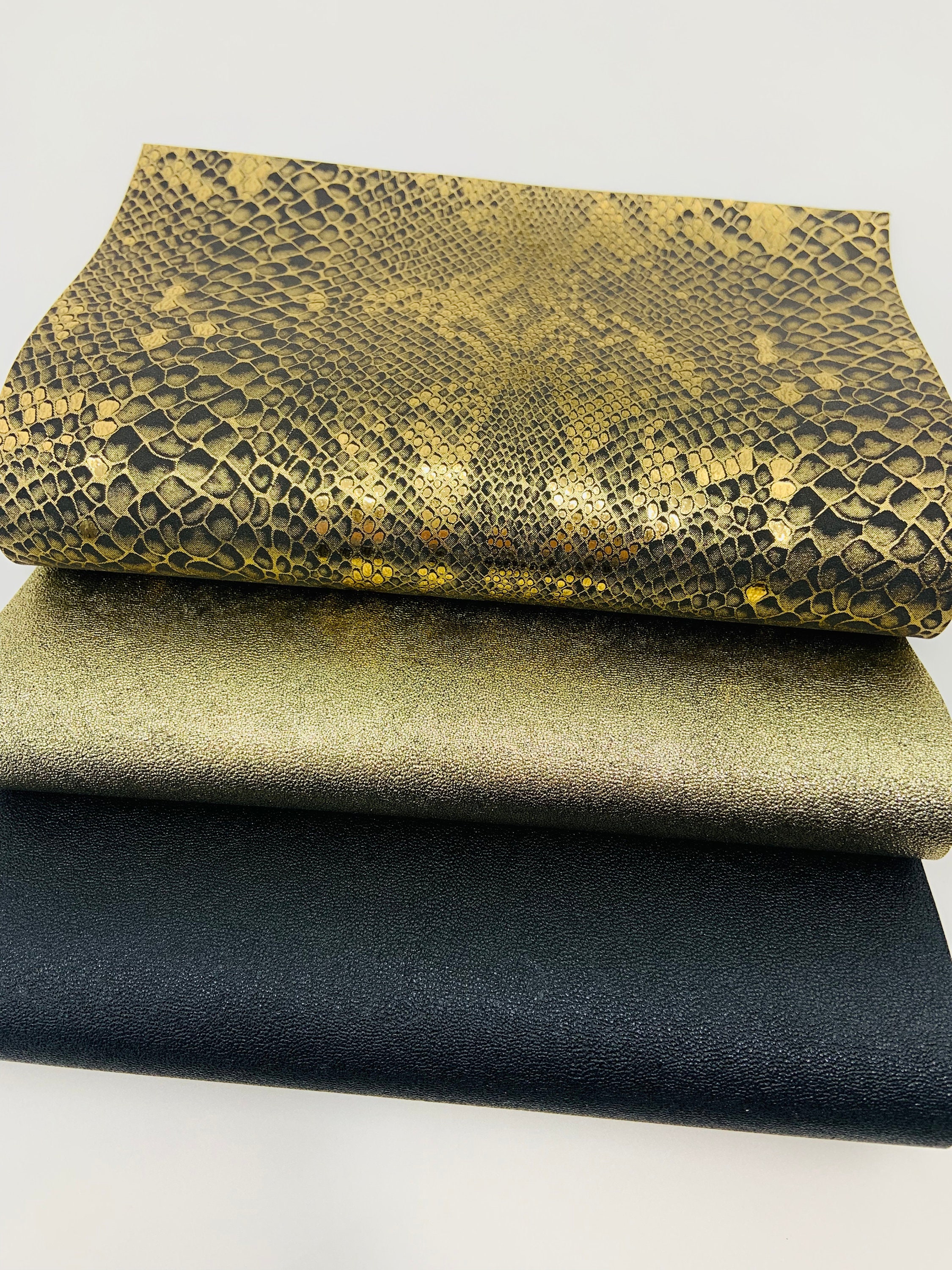 Snake Faux Leather Sheet, Snake Print, Faux Leather Sheets, Leather ...