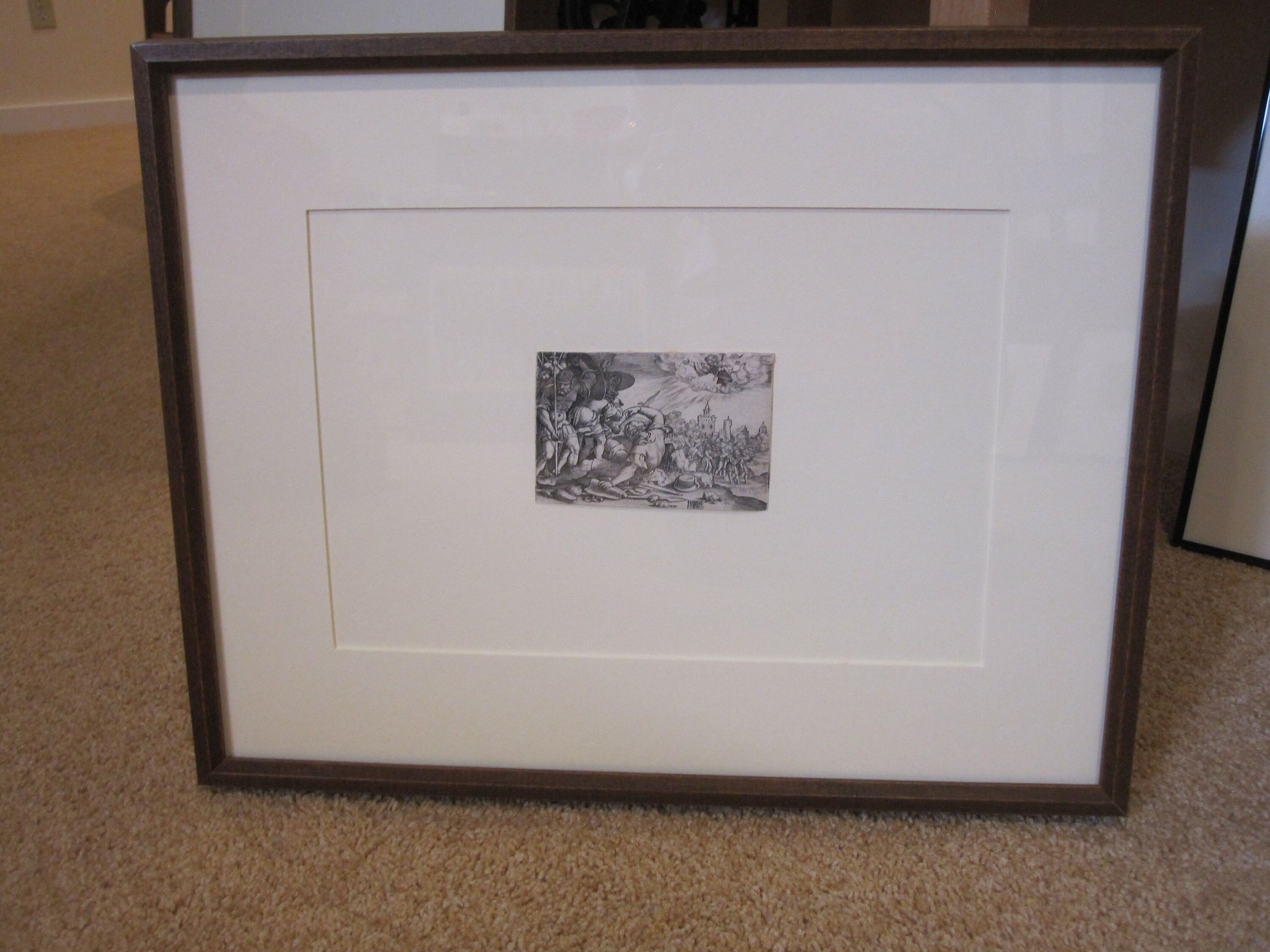 Georg Pencz, (1500-1550) Germany, "conversion of Saul/conversion of St ...