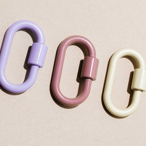 Mini Lock Keychain Set in Petals - Cream, Lavender, Rose - Etsy