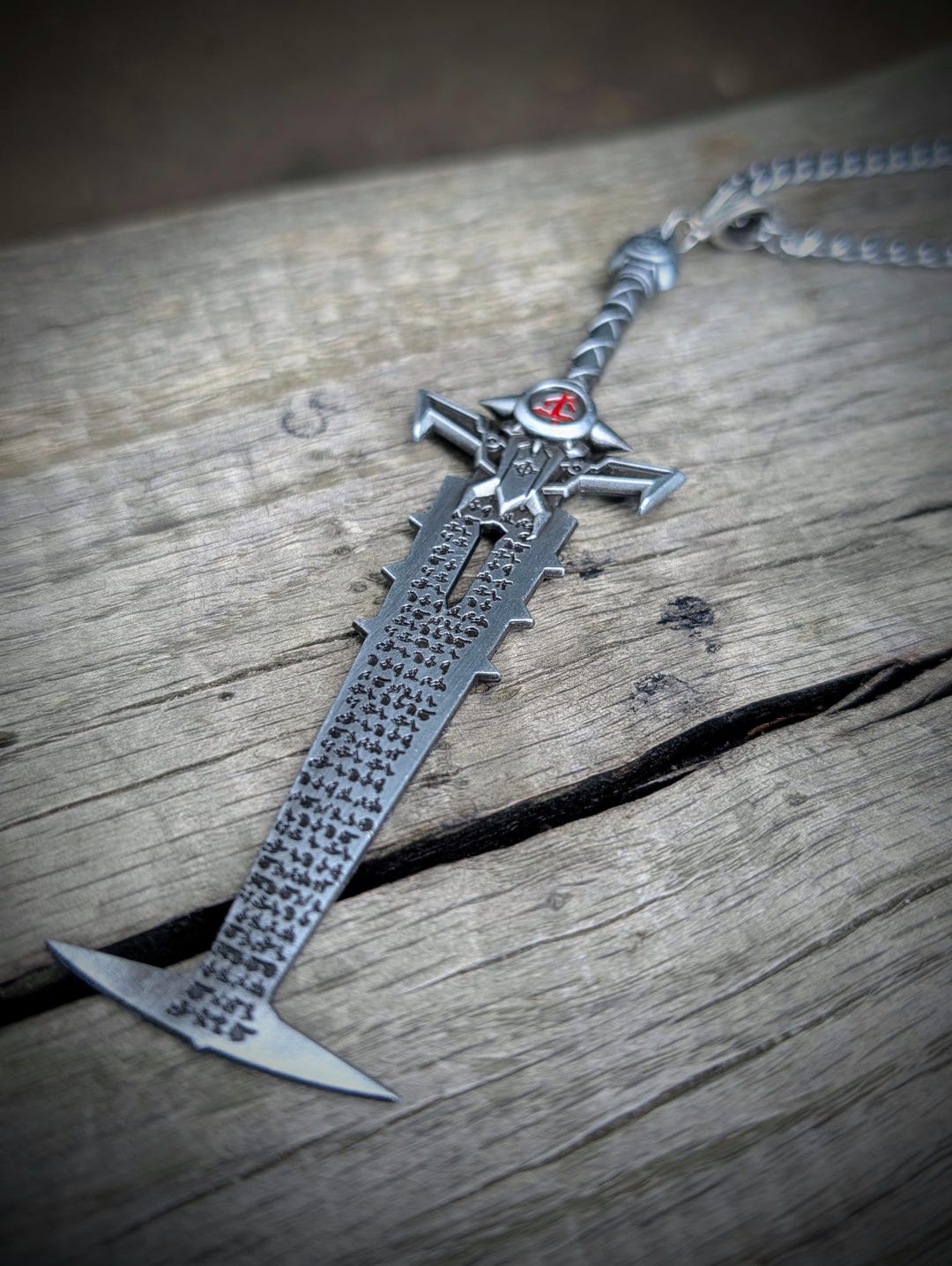 Crucible Sword Necklace: DOOM Eternal Inspired, Doom Guy - Etsy