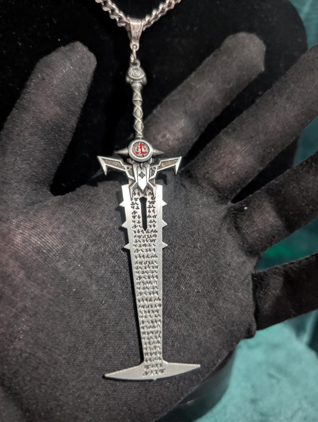 Crucible Sword Necklace: DOOM Eternal Inspired, Doom Guy - Etsy