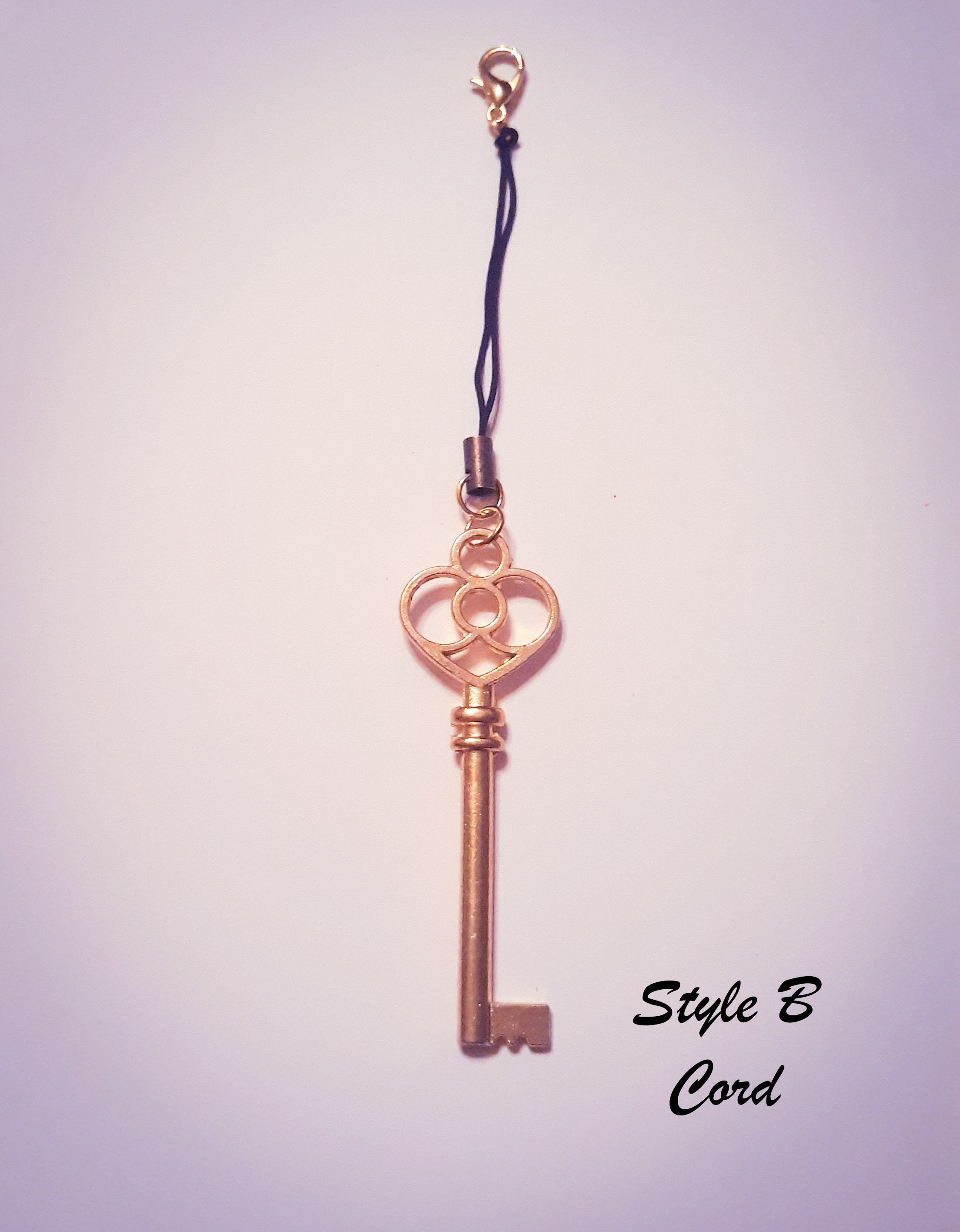 Gold Skeleton Key Keychains-antique Key Charm-metaphysical Symbol-pagan ...