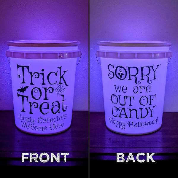 Light up Camp Bucket - Etsy