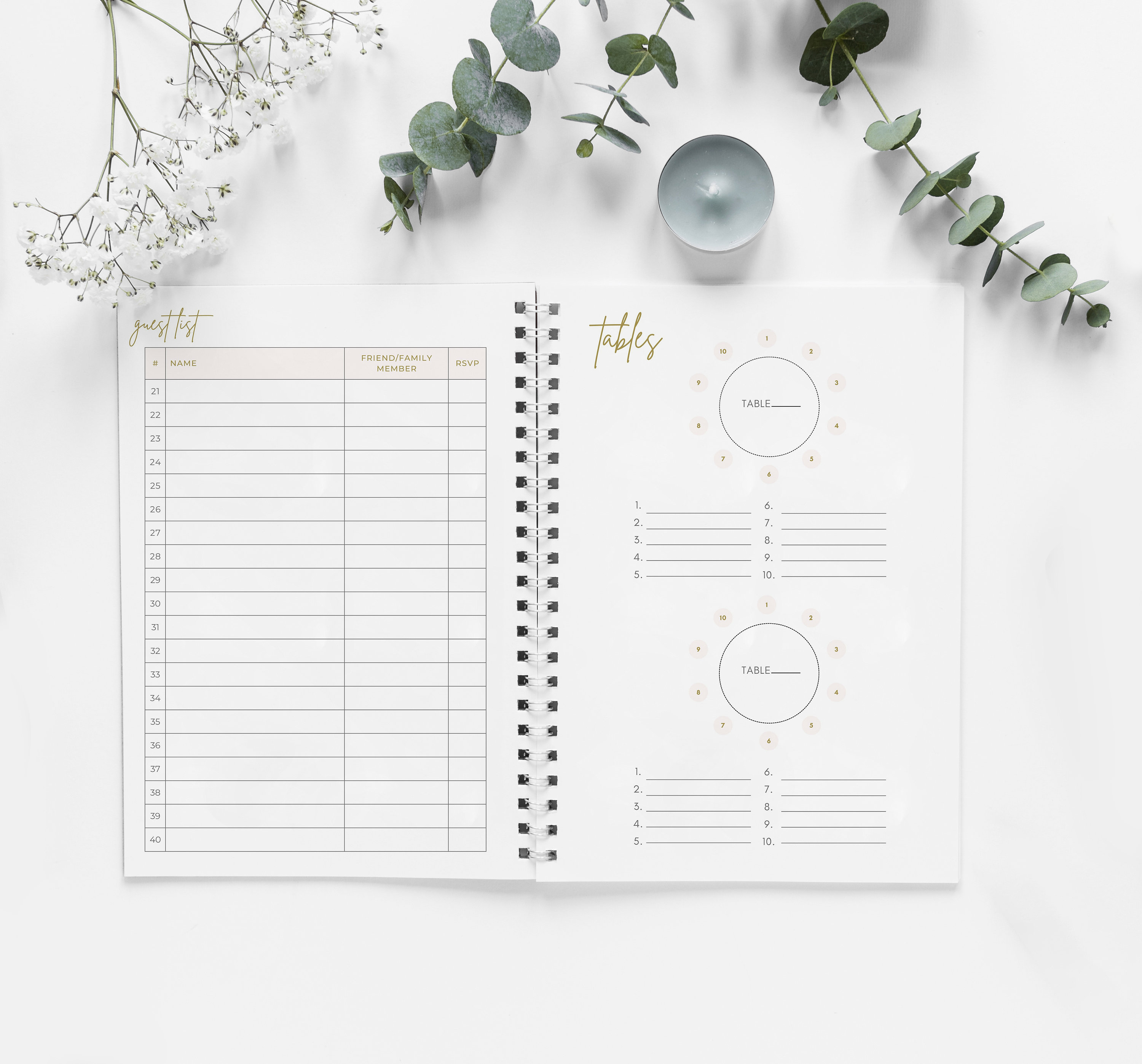 Quinceanera Printable Planner, Mis Quince Pink Planner, Quinceañera ...