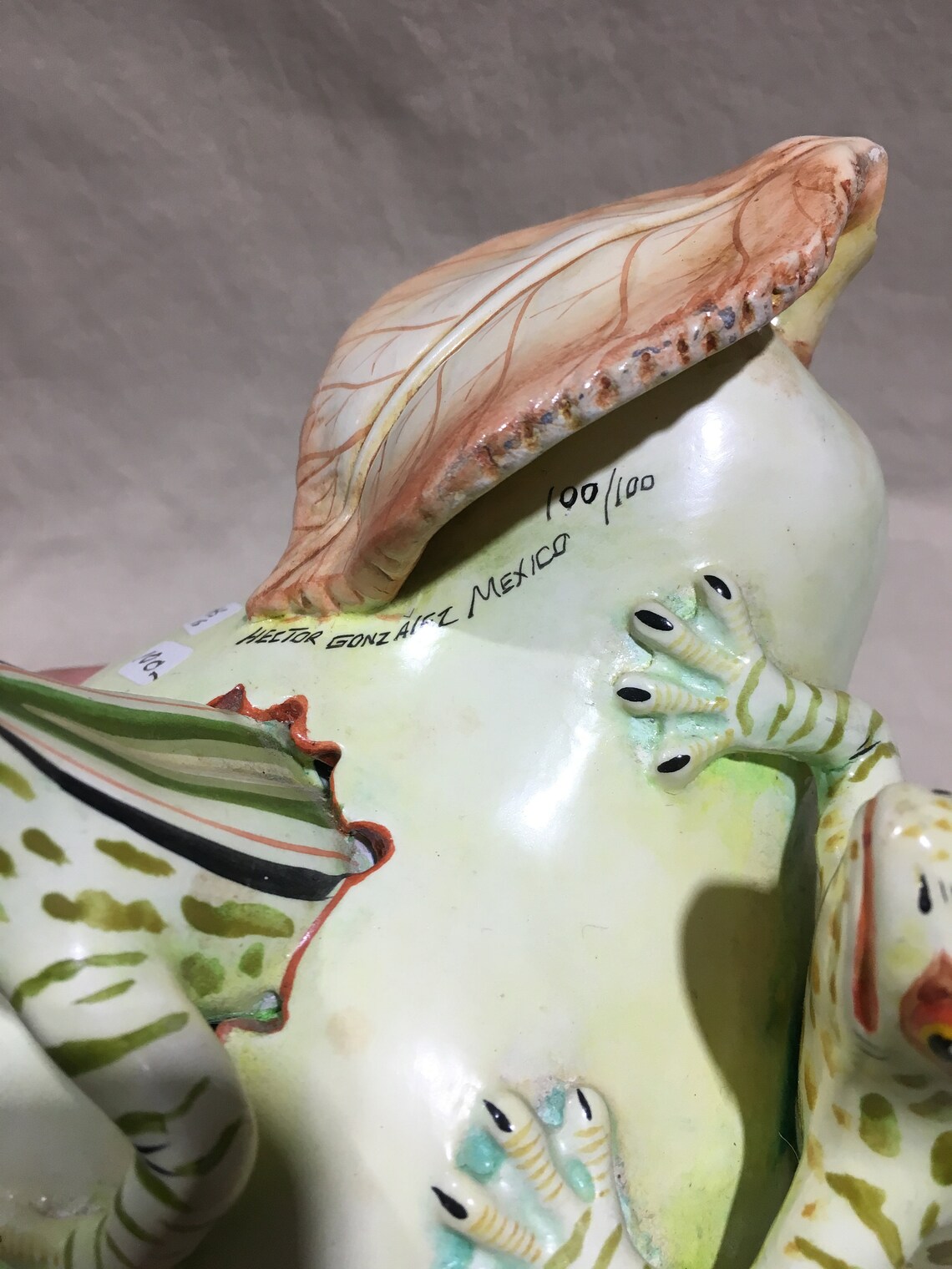 Hector Gonzalez Frog Sculpture - Etsy