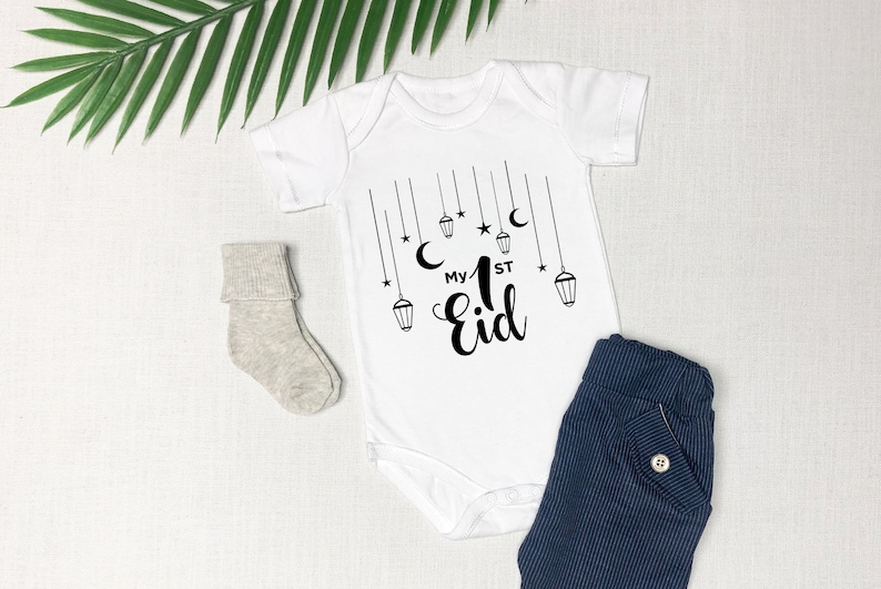 My First Eid SVG, Eid Cut File, Eid Moon Svg, Eid Mubarak Svg, Islamic ...