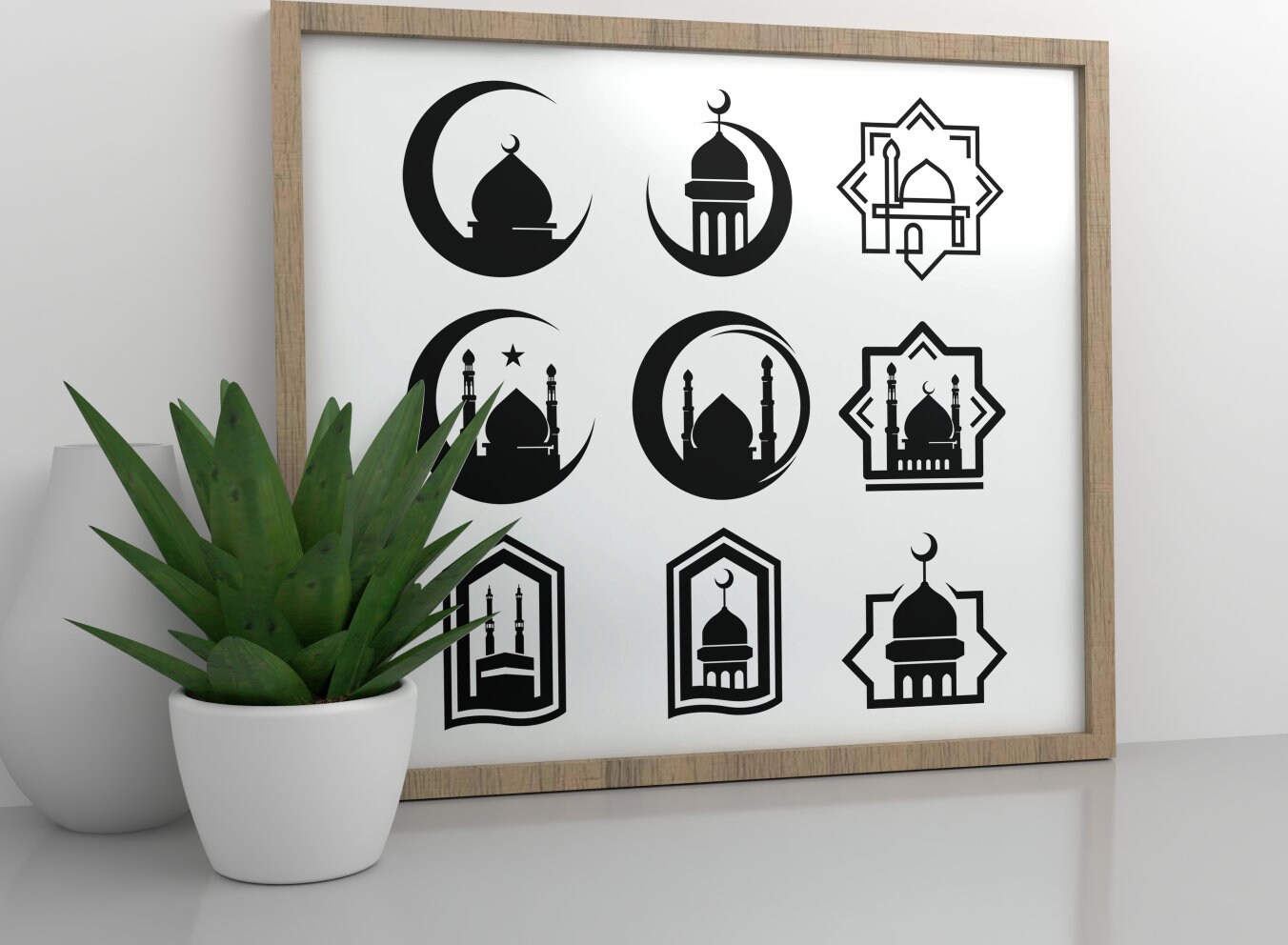 Islamic Mosque Masjid Bundle Svg Islamic Cut Files Eid - Etsy