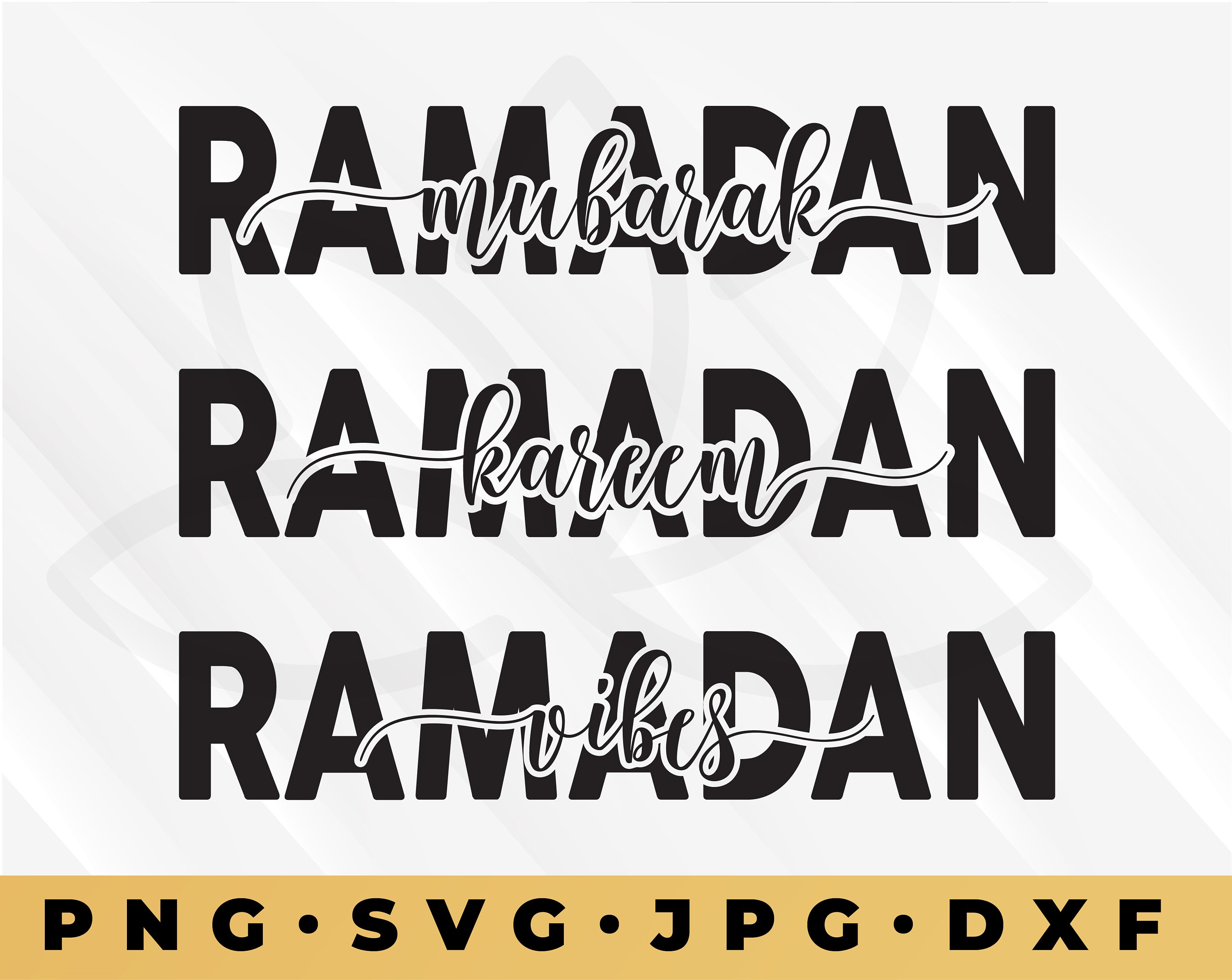 Ramadan Mubarak SVG, Ramadan Vibes Svg, Ramadan Kareem Svg, Ramadan ...